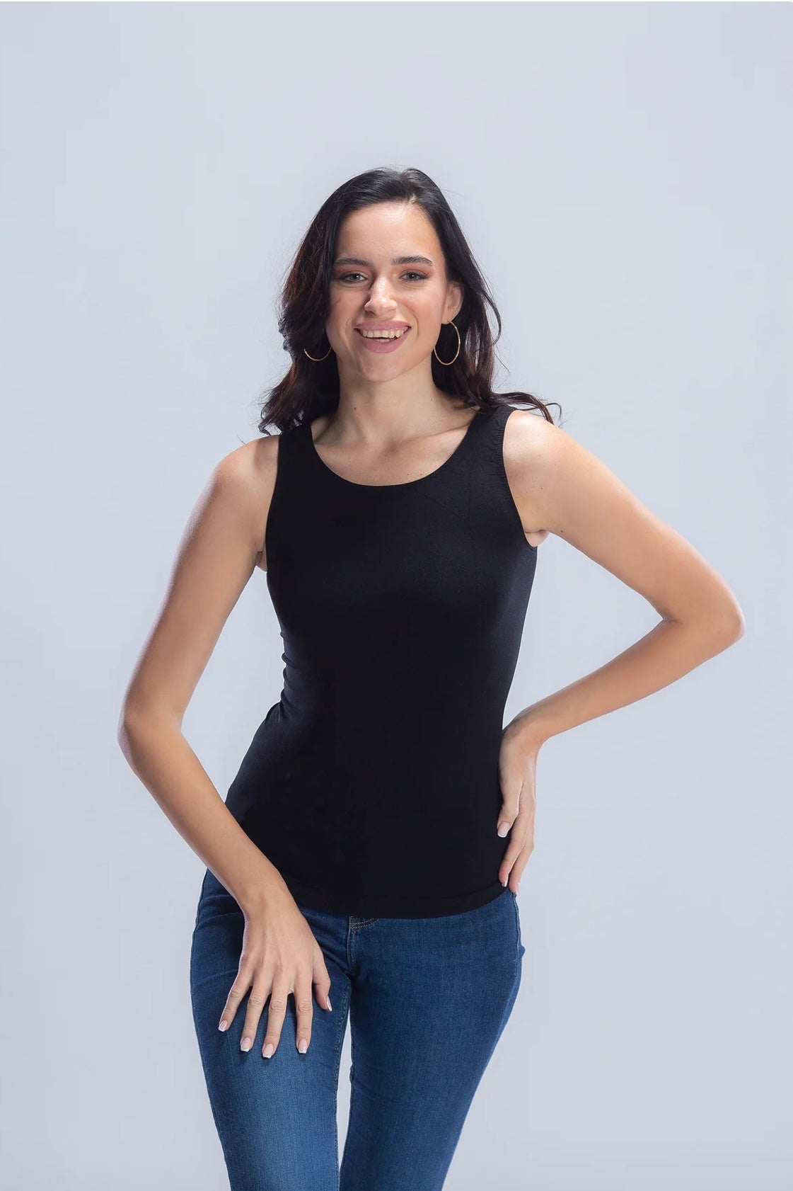 Women basic wide cut